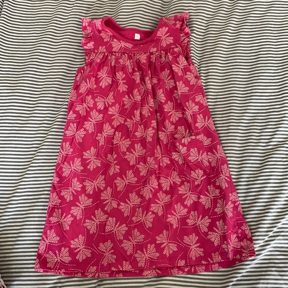 Tea Collection | Dresses | Tea Collection Pink Dress With Ruffled ...